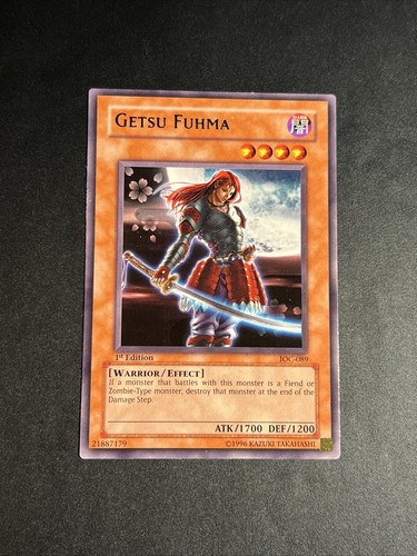 Yu Gi Oh Card Getsu Fuhma Ioc-089 1st Edition Rare Eng Near Mint | eBay