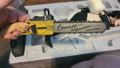 Leatherface Sideshow Gunnar Hansen Autographed Texas Chainsaw Massacre ...