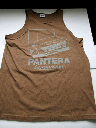 Vintage 1990s De Tomaso PANTERA Tank T-Shirt XL MURINA - Gem
