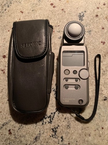 Sekonic Flash Master l-358 w/ Case Barely Used | eBay