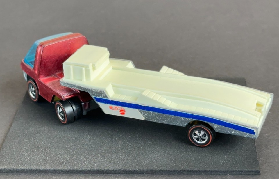 Vintage Hot Wheels Redline 1971 KILLER Red Racer Rig Heavyweights - NO ...