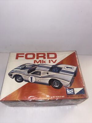 MPC Ford Mk IV 1/25 Open Box As Pictured | eBay