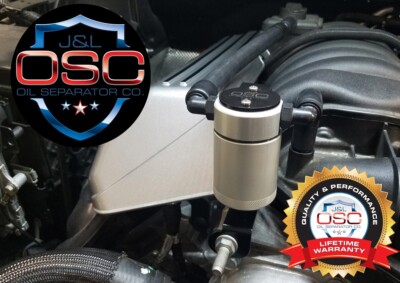 J&L OSC Oil Catch Can Fits 2011-2024 Charger, Challenger, Durango, 6.4L ...