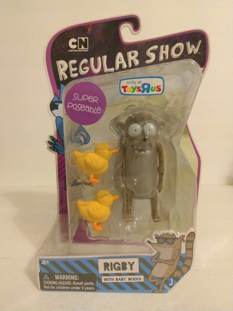Regular Show Rigby With Talking Action Figure 8inch Jazwares for sale ...
