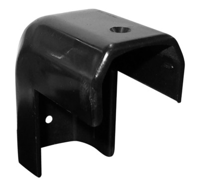 Gunwale End Caps-Gunnel corner cap Black Fender strip cap NEW x 2 pces ...