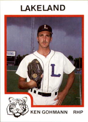 1987 Lakeland Tigers ProCards 2358 Ken Gohmann Chicago Illinois IL ...