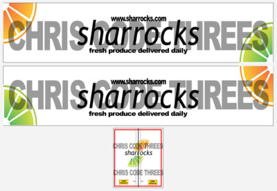 Code 3 Adhesive Vinyl Trailer Decal - Sharrocks - 1/50 1/76 1/148 1/87 ...