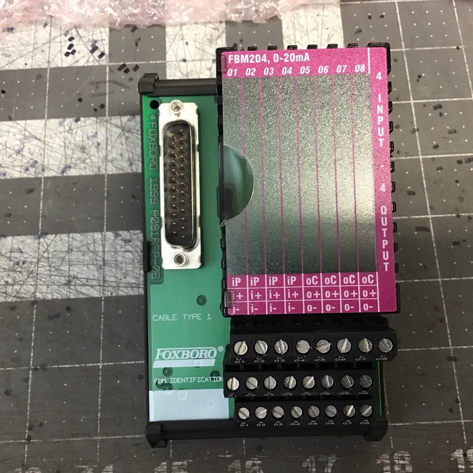 Foxboro FBM Identification P0916SR-0B New (LMP36P) | eBay