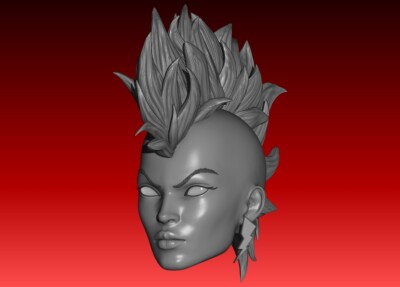 Ororo Munroe Storm Mohawk hair custom head for Marvel Comics X-Men action figure | eBay