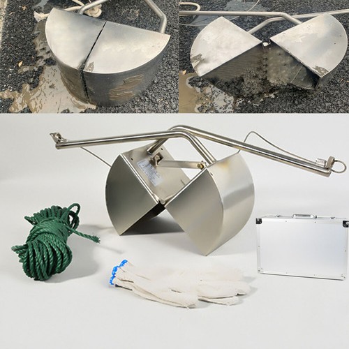 Sludge Sampler Stainless Van Mud Dredge Bottom Sludge Sediment Grab ...