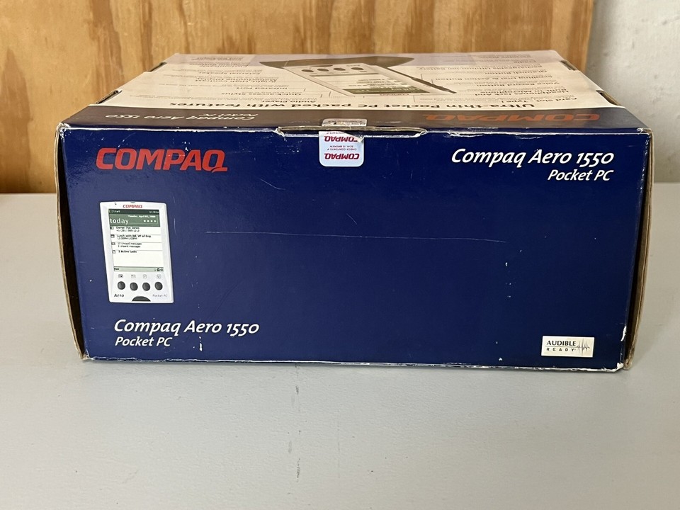 NEW! Compaq Aero 1550 16 MB 2 Color Handheld Pocket PC - Windows CE ...