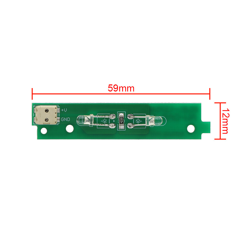 LED Backlights Board for BMW E30 E28 E23 E24 13 Button OBC Light Bar ...
