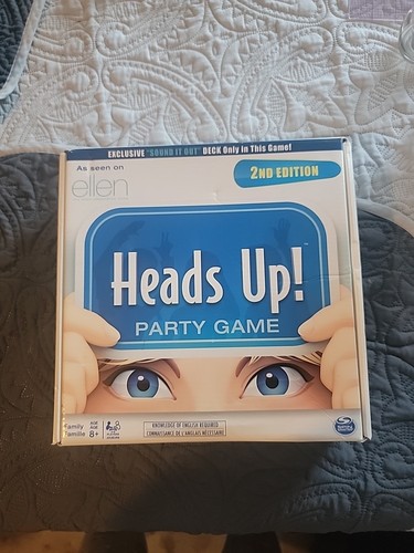 Spin Master HEADS UP! Party Game Board Game 2nd Edition 2015 - 100% ...