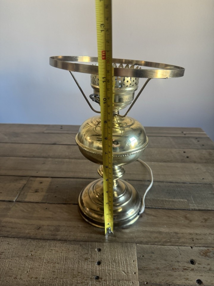Vintage Rayo Lamp Converted Oil Lamp Base, Vintage Metal Lamp Base | eBay