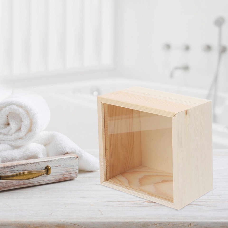 2 Pcs Small Box with Lid Craft Storage Sundries Sliding Container ...