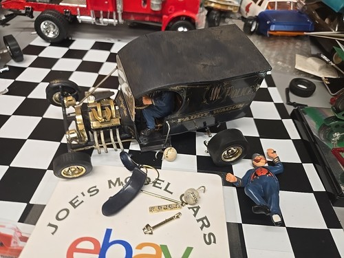MODEL CAR PARTS MONOGRAM PADDY WAGON PARTS,JUNKYARD, PROJECTS,DIORAMA ...