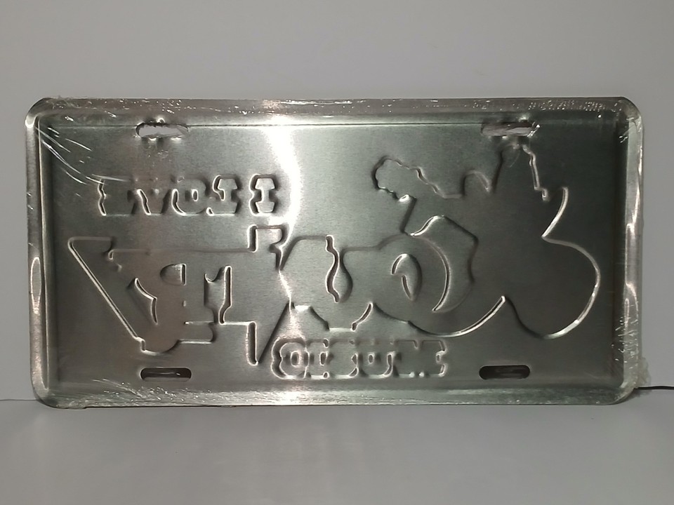 New 1980s Vintage Country Music License Plate Embossed Metal Dolly ...