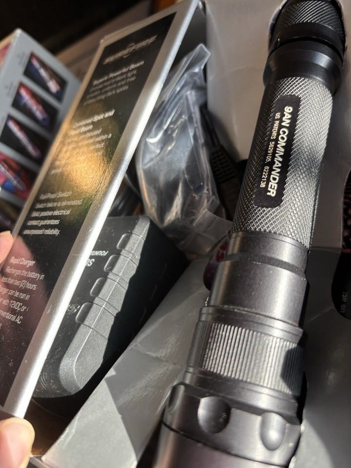 Surefire 9AN Commander Needs new battery | eBay
