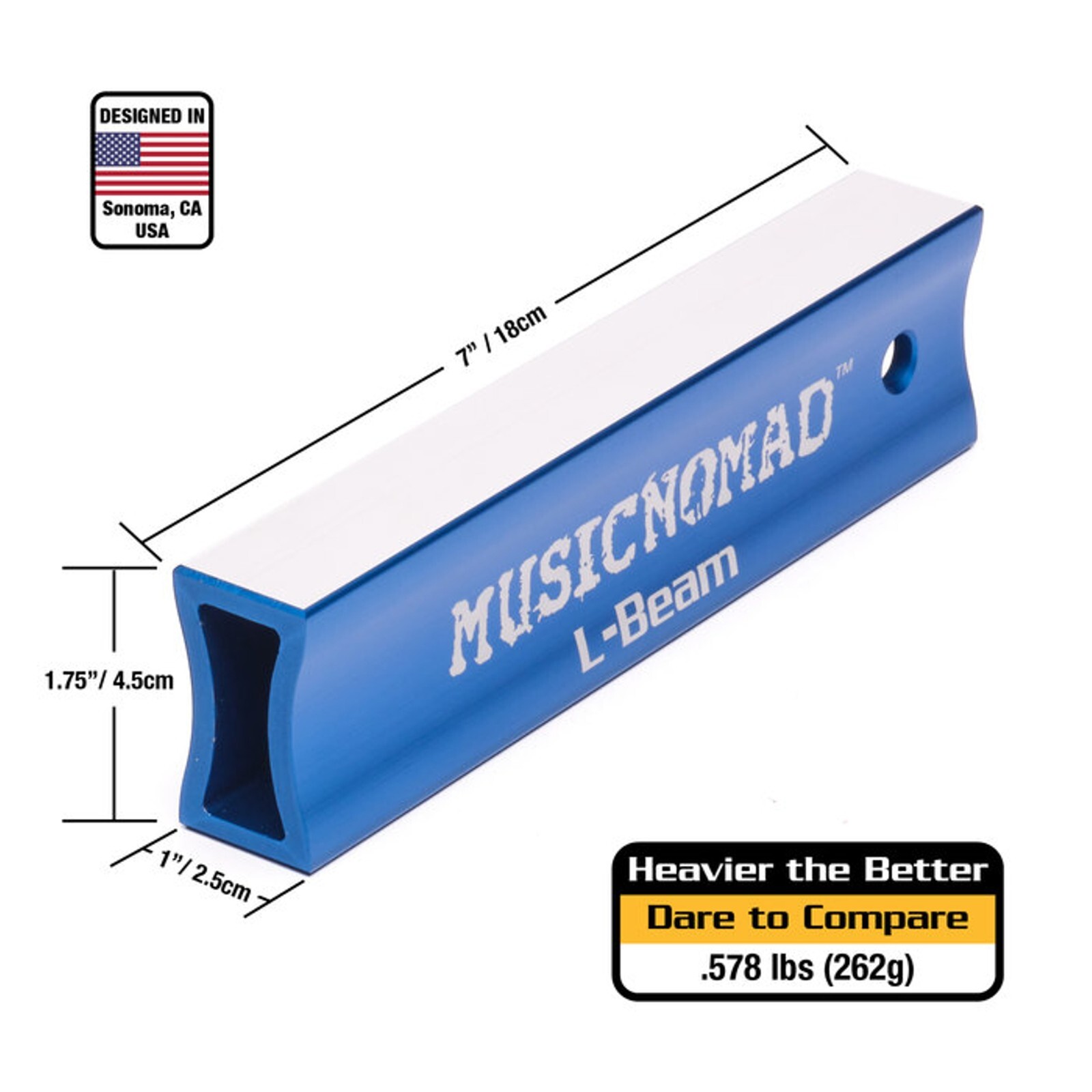 Music Nomad Fret Leveler - Leveling (L-Beam) 7 (18cm) for Guitar MN810 ...