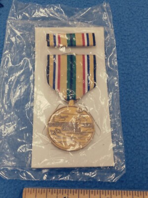 SOUTHWEST ASIA Service Medal & Ribbon - full size - NEW SEALED | eBay