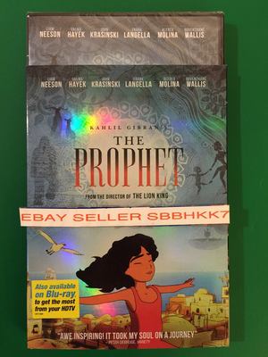 Kahlil Gibran's The Prophet DVD & SLIPCOVER AUTHENTIC BRAND NEW FREE ...