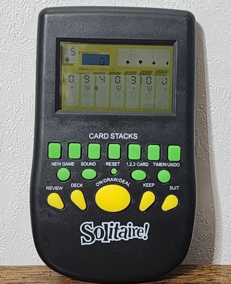 Westminster Pocket Arcade Solitaire Handheld Electronic Game ...