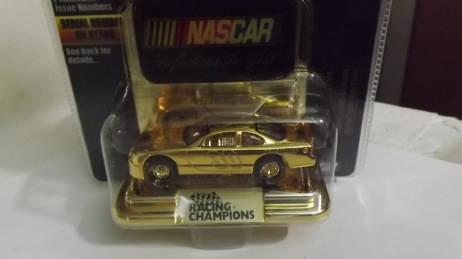 Racing Champions 24K Gold Plated Precious Metals Series # 30 Stock Car ...