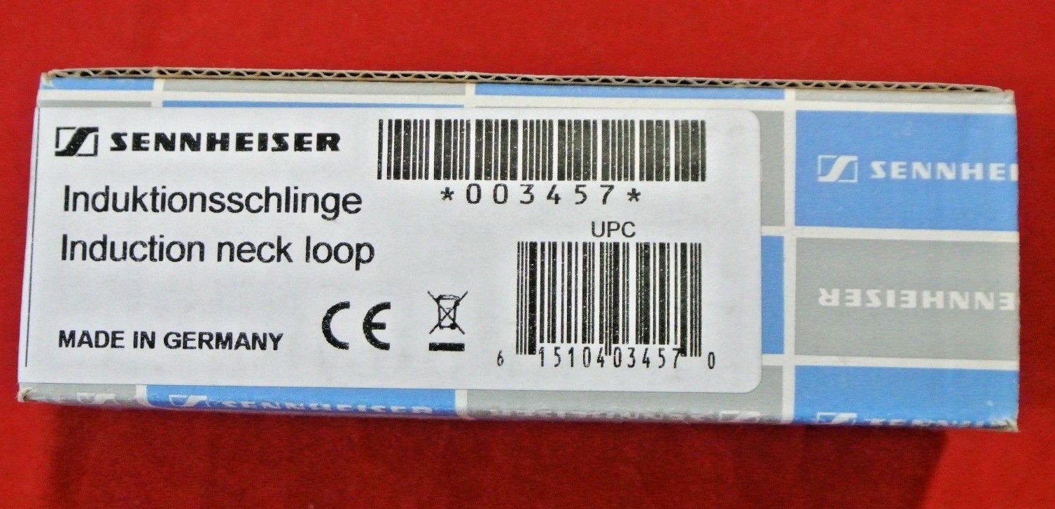 Sennheiser EZT 100 Induction Neck Loop | For RI-100J IR Receiver ...