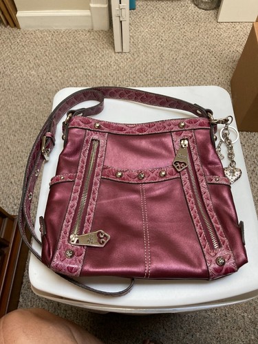 Genna De Rossi Purple Purse Shoulder Bag/Cross-body bag | eBay