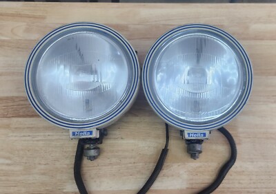 2x HELLA RALLYE 3000 DRIVING LIGHTS SPOT LIGHTS SPOTS LAMP Vintage | eBay