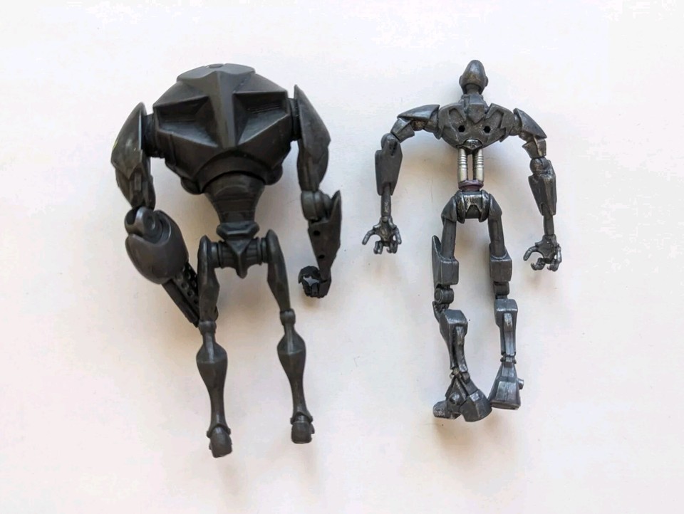 Star Wars Clone Wars Lot Super Battle Droid & Magna guard 3.75" | eBay