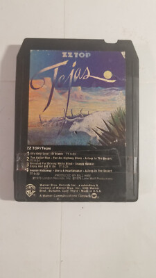 ZZ Top Tejas 8 Track Tape Qty 1 | eBay