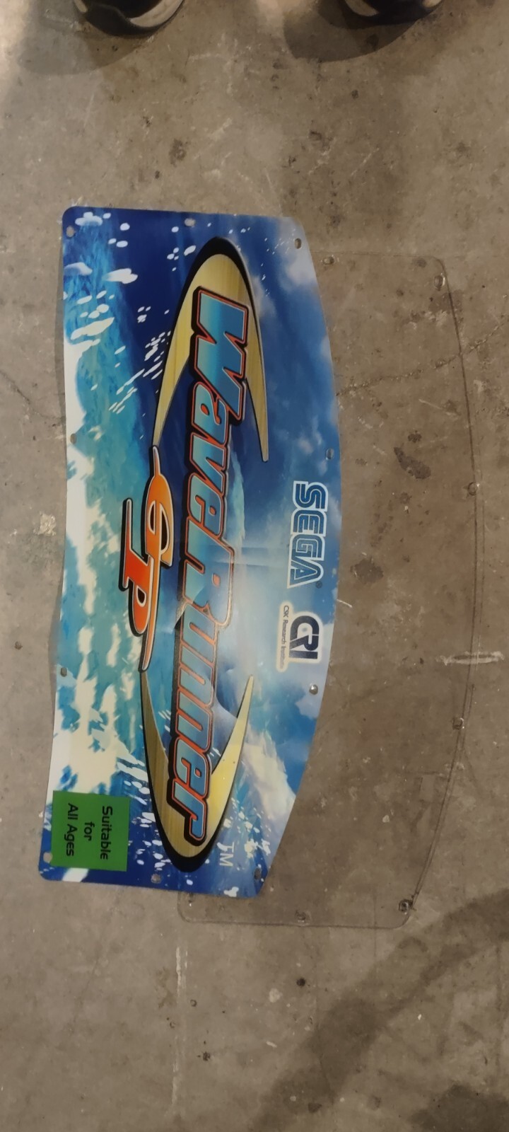 Sega naomi waverunner gp arcade marquee #610 | eBay