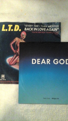 L.T.D.-Back In Love Again & Midge Ure-Dear God 45rpm(2Lot) EX EX | eBay