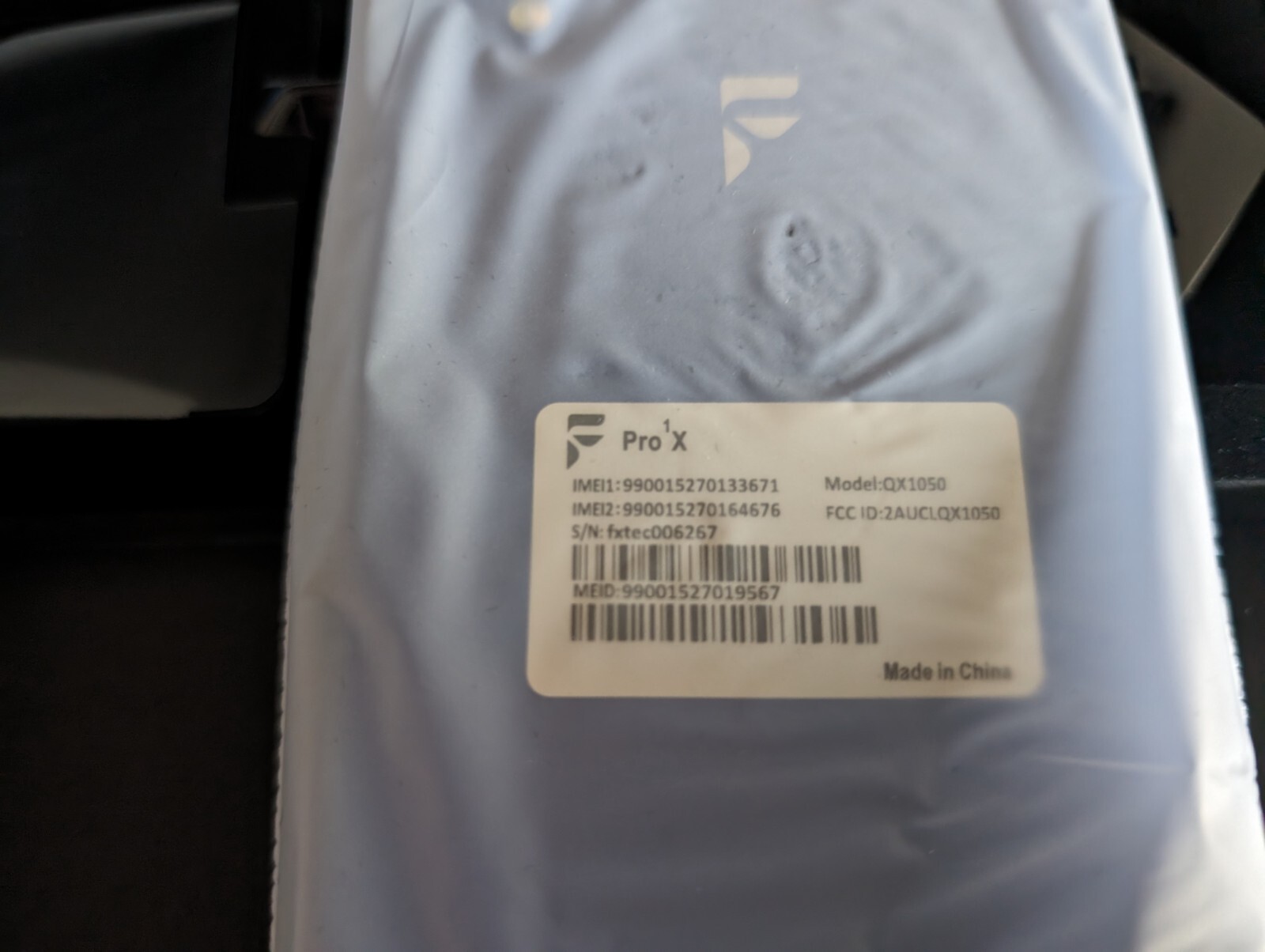 F(x)tec Pro 1 X Dual-SIM 256GB 8GB Blue (Unlocked) Smartphone for sale ...