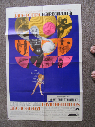 13 Movie Posters. Barbarella, Woody Allen, Cher, Raquel Welch, DC5, etc ...