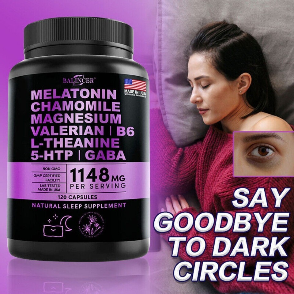 Natural Sleep Aid Fast Dissolve Capsules - Boosts the immune system | eBay