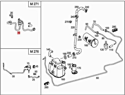 Genuine MERCEDES R172 SLK R172 Purge valve 1724700293 | eBay