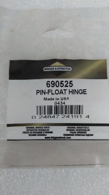 New Briggs And Stratton Pin Float Hinge 690525 | eBay