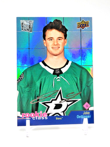 Jake Oettinger "Rookie Class SE" 2020-21 Upper Deck Extended Series # ...