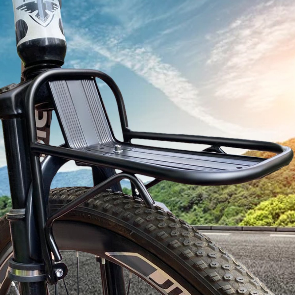 Bicycle Front Rack Luggage Touring Carrier Racks Mountain Road Bike ...