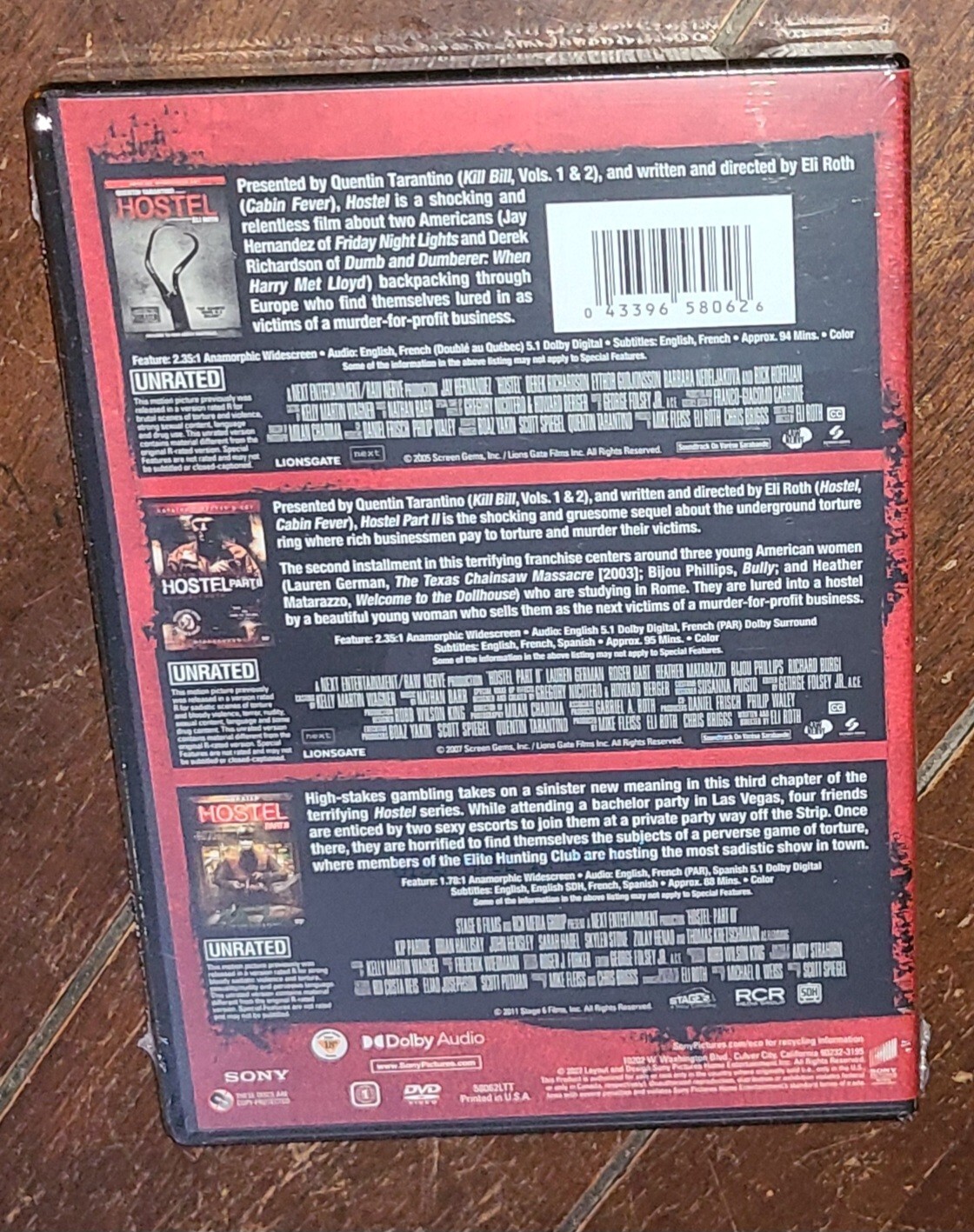 Hostel / Hostel: Part II / Hostel: Part III (DVD) for sale online | eBay