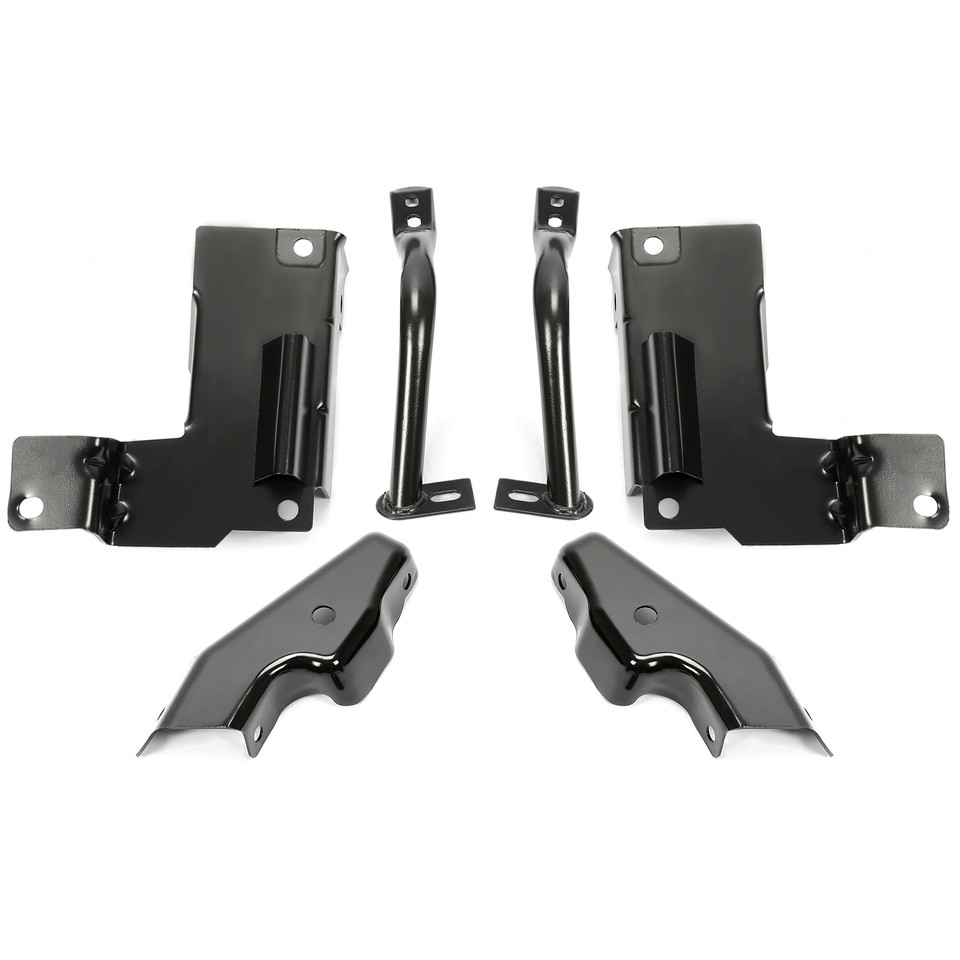 For Chevrolet Silverado 1999-2007 Front Bumper Mounting Brackets Powder ...