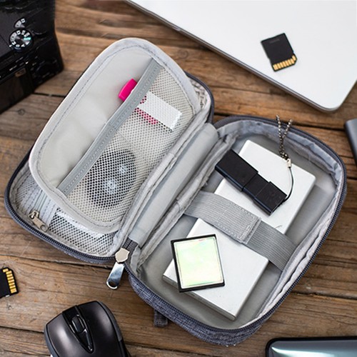 Usb Bag Smooth Edges Undeformable Tech Cord Storage Pouch Long Lasting ...