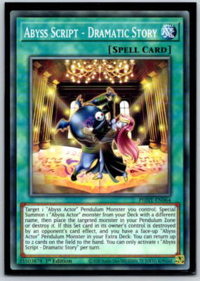 Abyss Script - Dramatic Story - PHHY-EN064 - Common | eBay