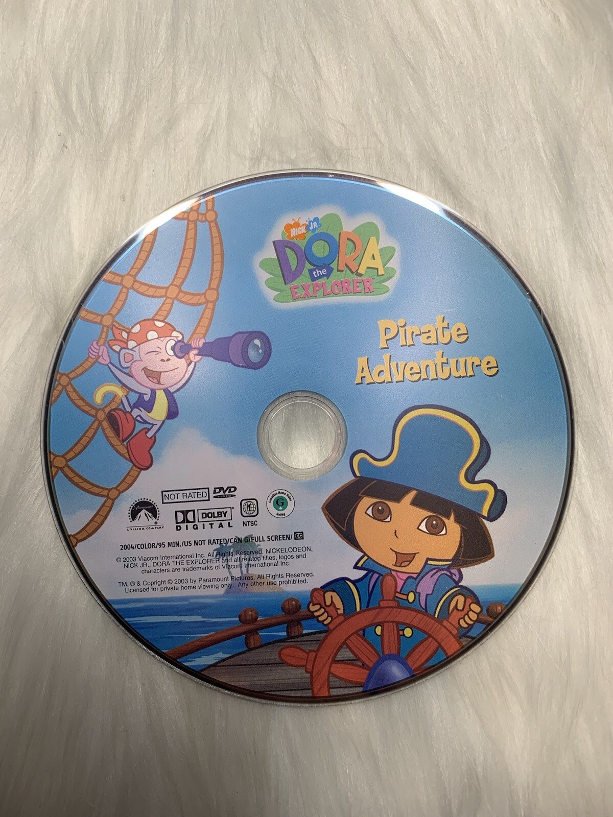 Dora's Pirate Adventure (DVD, 2004) DISC ONLY 97368795846| eBay