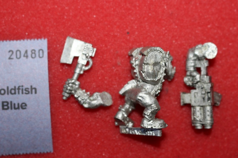 Games Workshop Warhammer 40k Orks Nob Nobz Squad New Metal Figure WH40K ...