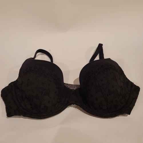 Body By Victoria Secret's Bra Lined Demi Black Solid Lace Size 32d 32 D ...