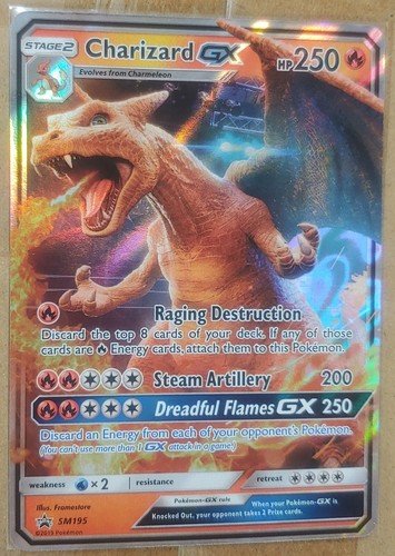 Pokémon TCG Charizard GX SM195 Detective Pikachu Promo Holo | eBay