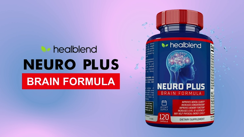 Neuro Plus Brain Booster Supplement Supports Brain Health Mental ...